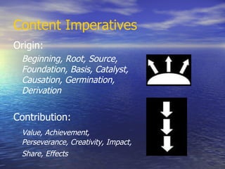 Introducing The Depth and Complexity Icons and Content Imperatives | PPT