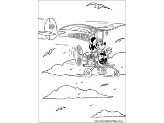 Mickey mouse Colouring Pages and Kids Colouring Activities | PPT