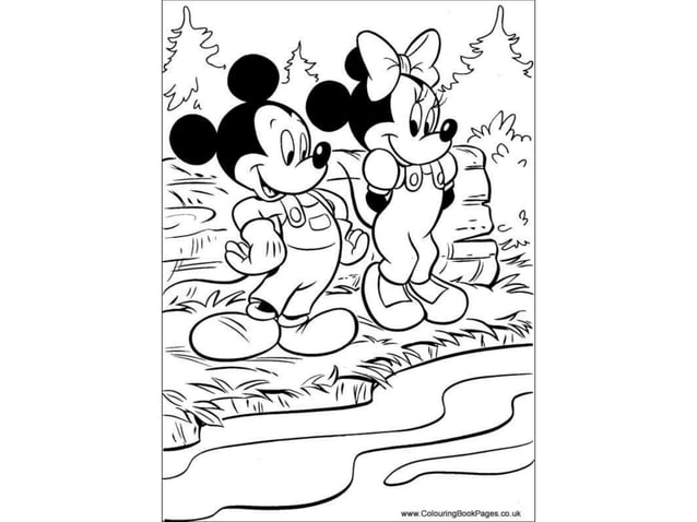 Mickey mouse Colouring Pages and Kids Colouring Activities