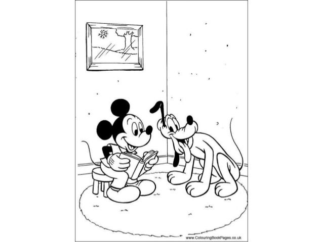 Mickey mouse Colouring Pages and Kids Colouring Activities