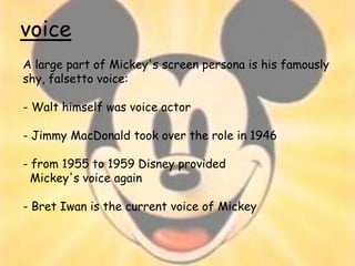 Mickey mouse | PPTX