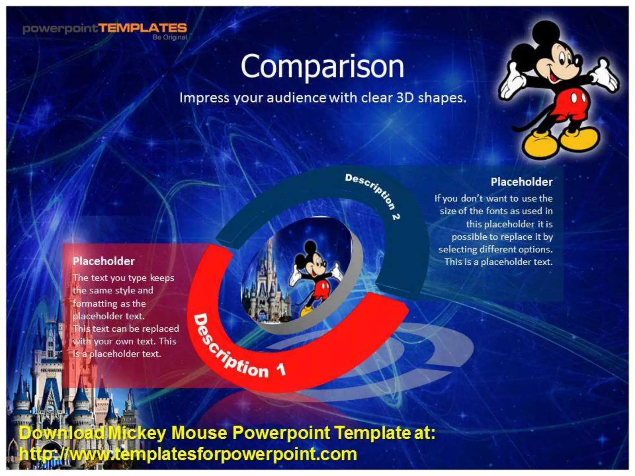 Mickey Mouse - Powerpoint Template | PPTX