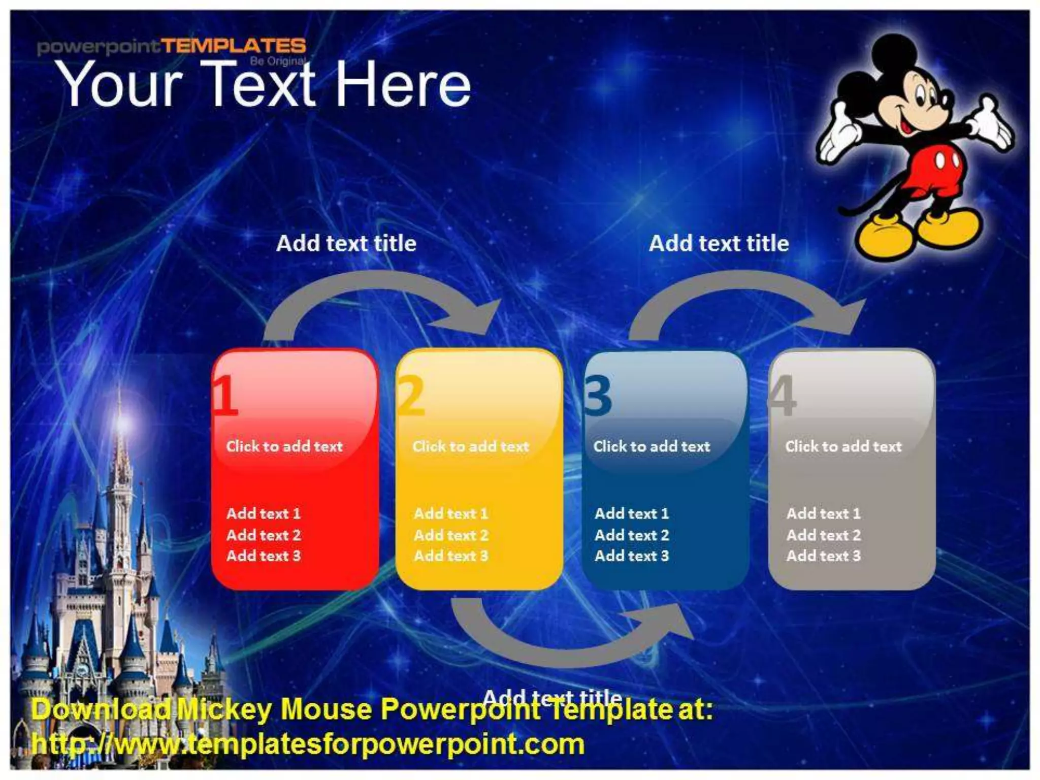 Mickey Mouse - Powerpoint Template | PPTX
