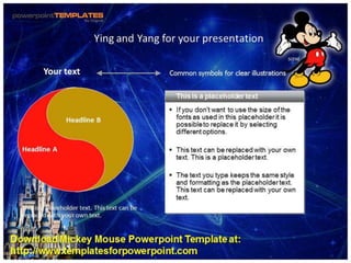 Mickey Mouse - Powerpoint Template | PPTX