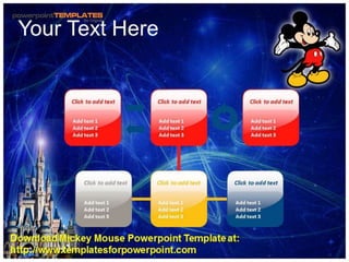 Mickey Mouse - Powerpoint Template | PPTX