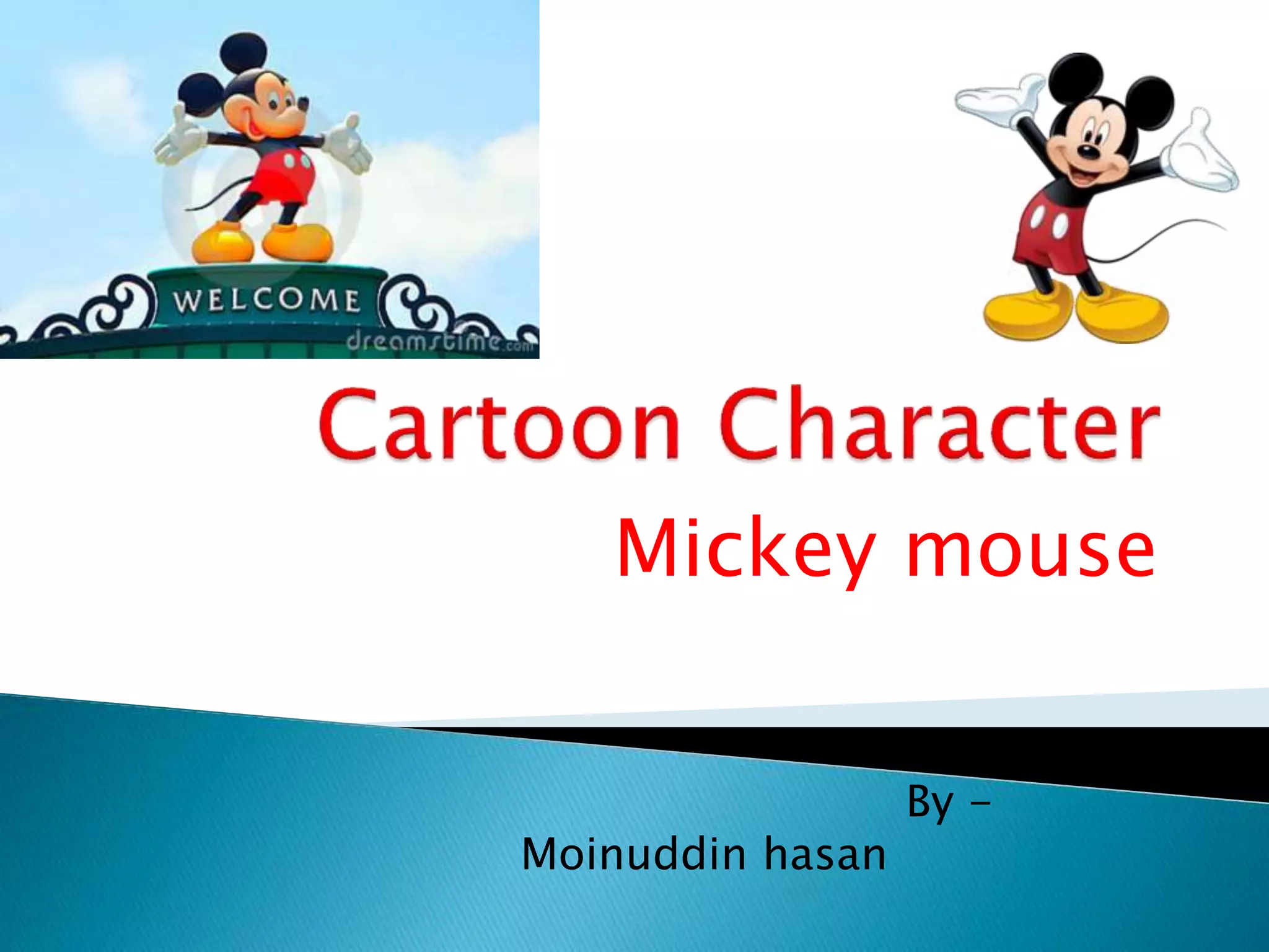 Mickey mouse cartoon character | PPTX