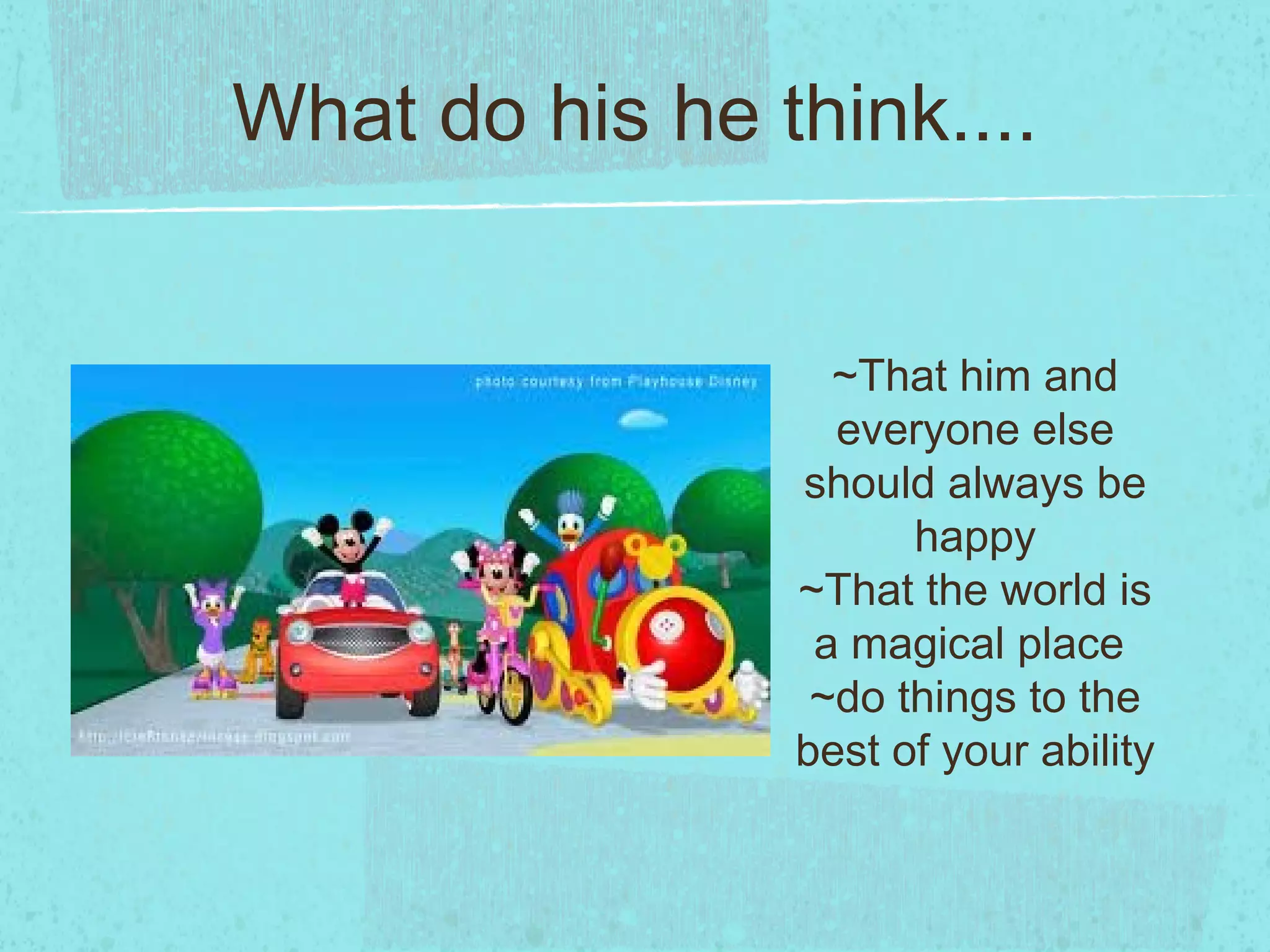 Mickey Mouse Characterzation | PPT