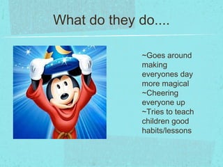 Mickey Mouse Characterzation | PPT