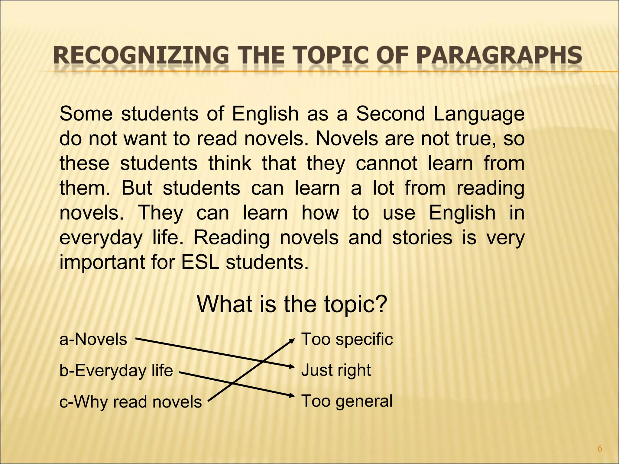 The reading process | PPT