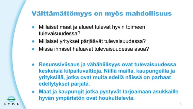 Kansallinen resurssiviisaus -foorumi: Per Mickwitz | PDF