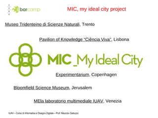 Mic, my ideal city project | PPT