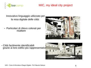 Mic, my ideal city project | PPT