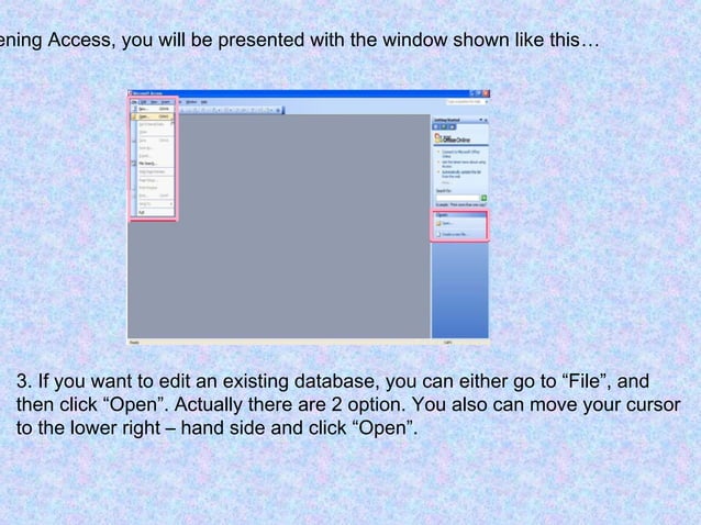 Microsoft Office Access 2003 Tutorial for Beginners | PPT