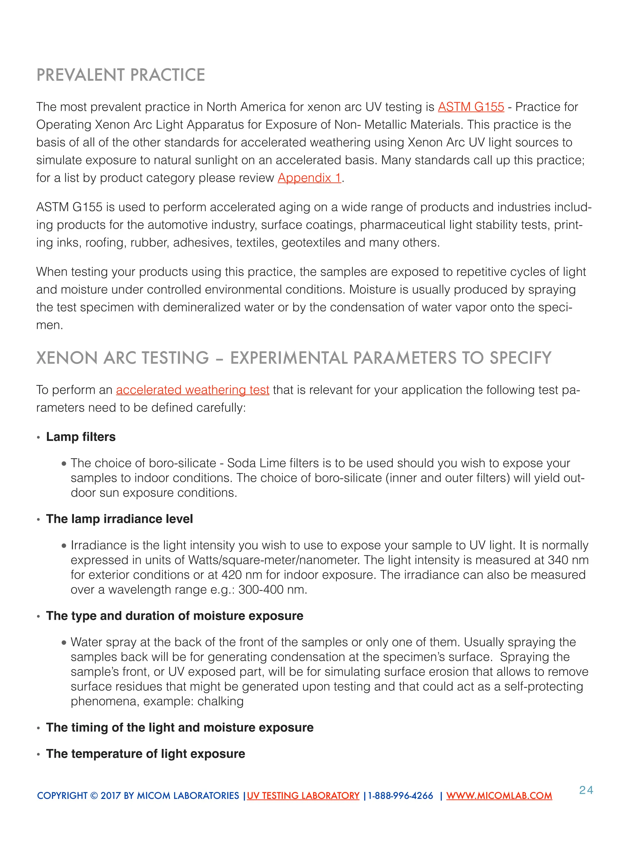 Predict Product Lifespan with UV Testing | PDF