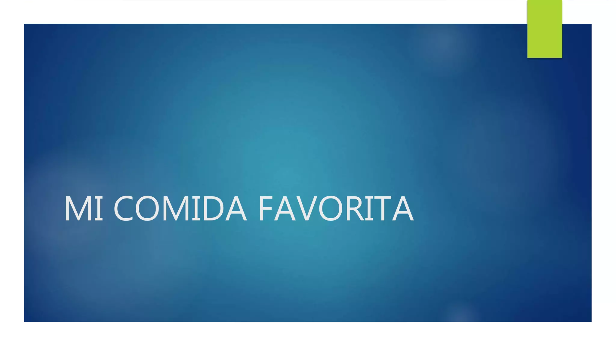 Mi comida favorita | PPT | Free Download