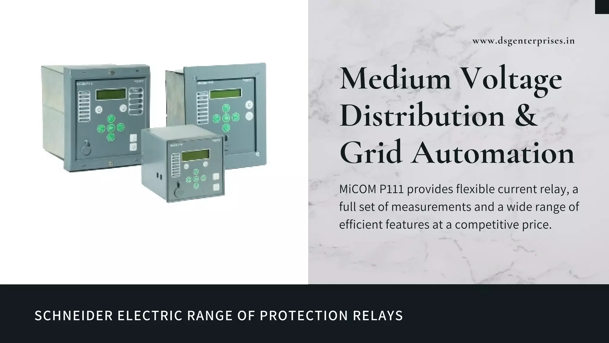 Schneider Micom p111 overcurrent protection relay | PDF