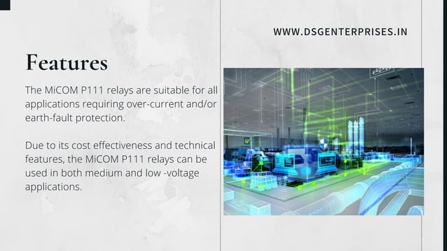 Schneider Micom p111 overcurrent protection relay | PDF