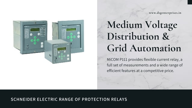 Schneider Micom p111 overcurrent protection relay | PDF