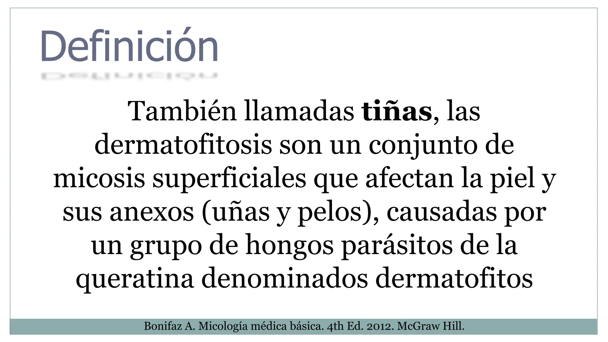 Dermatofitos, cómo enfermedad de etiología fungica en crecimiento. | PPT