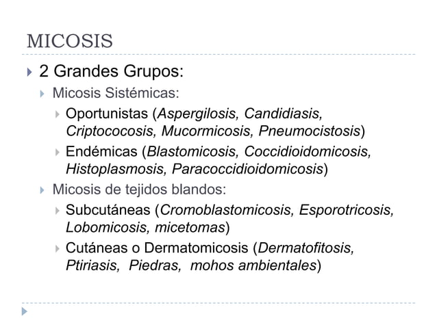 Micosis Humanas | PPTX