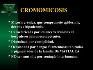 Micosis subcutaneas 1 | PPT