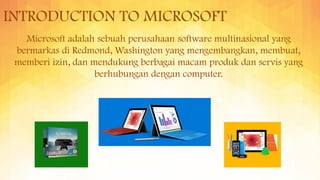 analisis perusahaan Micosoft / analysis microsoft company | PDF