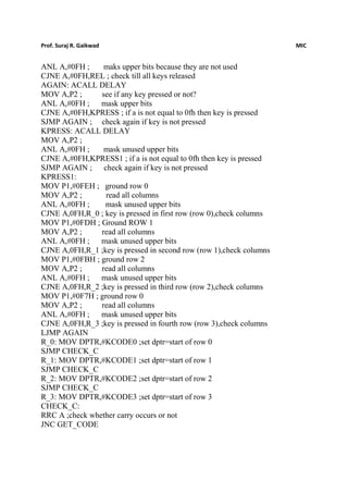 Mic practicals | PDF