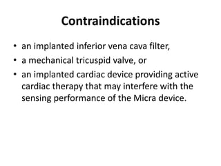 Micra™ WIRELESS Permanent pacemaker | PPTX