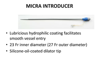 Micra™ WIRELESS Permanent pacemaker | PPTX