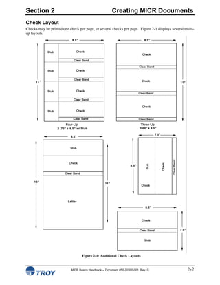 Micr basics handbook | PDF