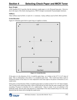 Micr basics handbook | PDF