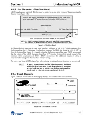 Micr basics handbook | PDF | Desktop Publishing | Computer Software and ...