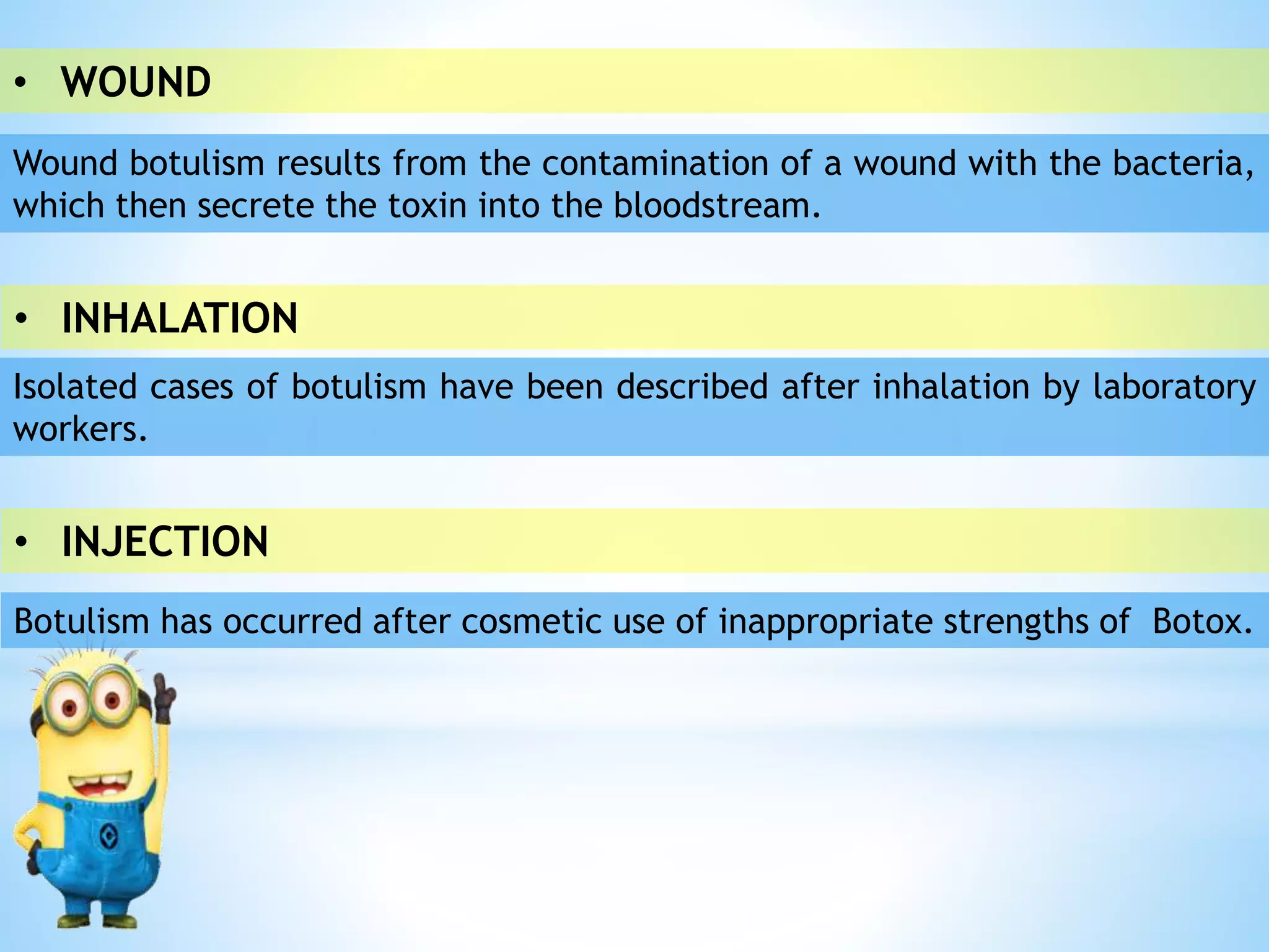 Diseases Caused by Microorganisms- Botulism | PPTX