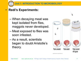 Micriobilogy introduction | PPT | Free Download
