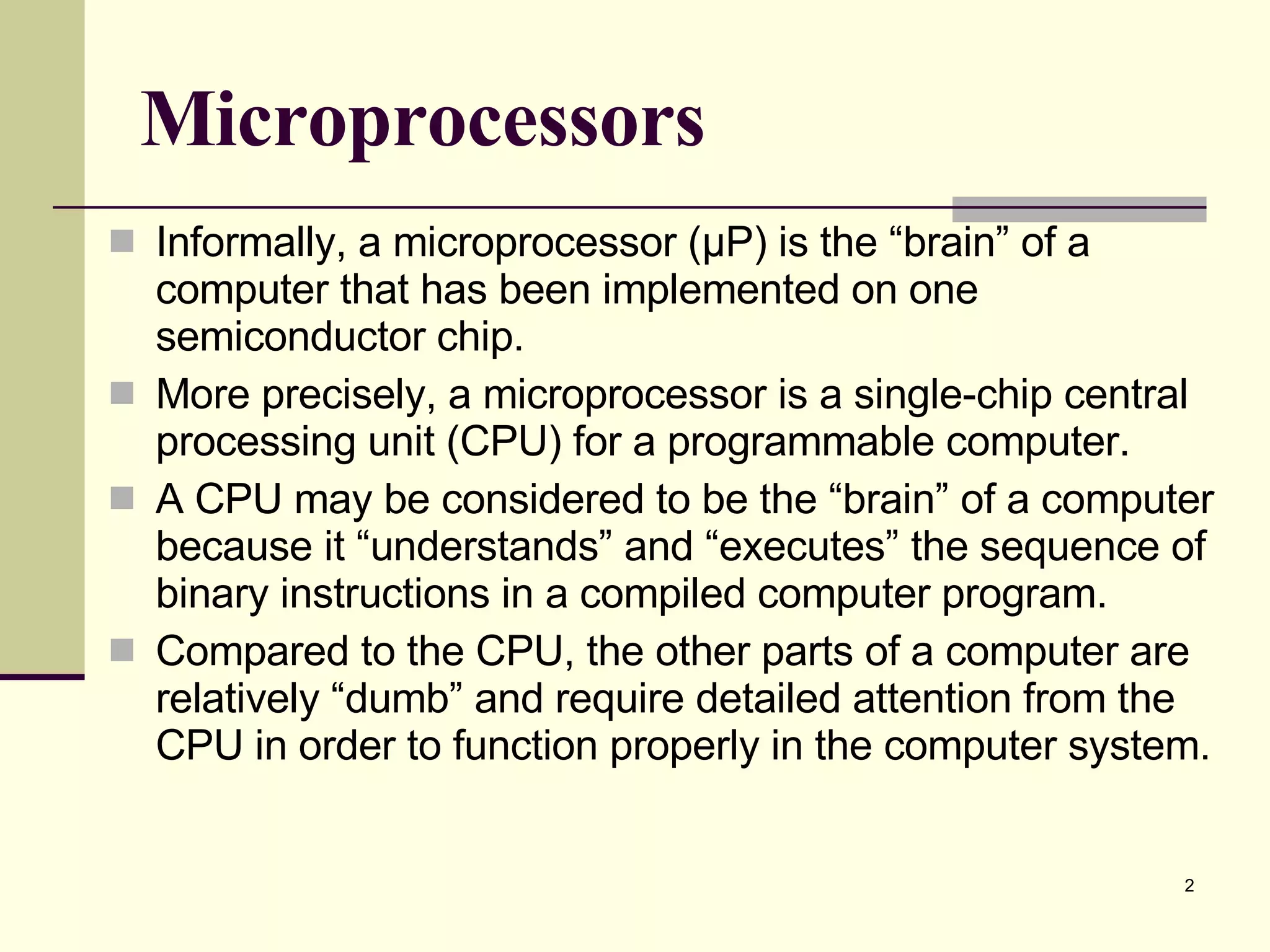 microprocessor | PPT