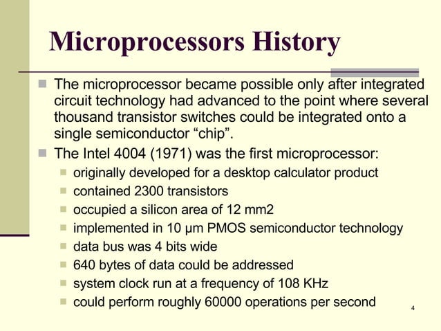 microprocessor | PPT