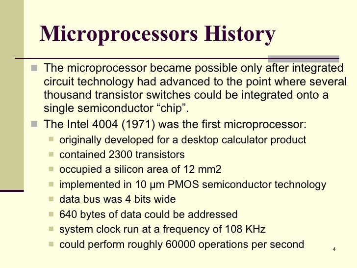 microprocessor
