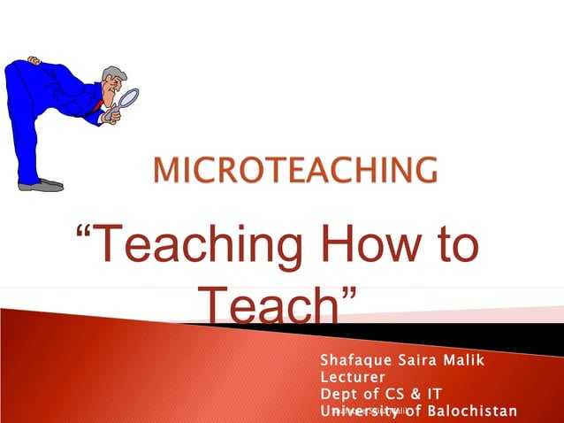 Microteaching | PPT