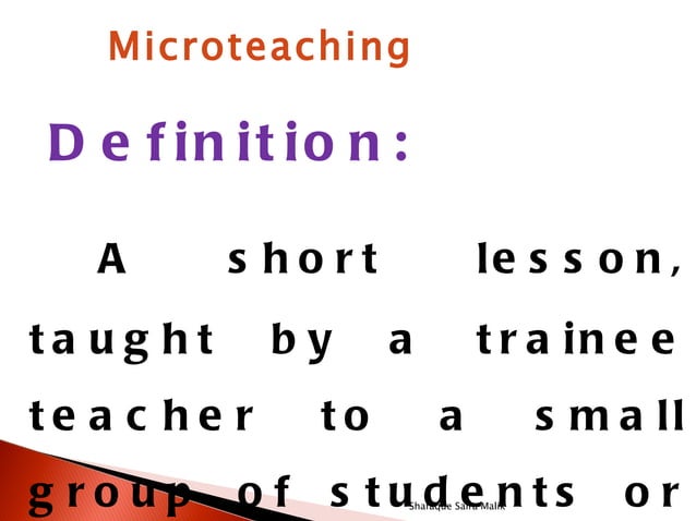 Microteaching | PPT