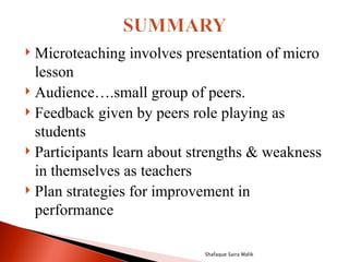 Microteaching | PPT