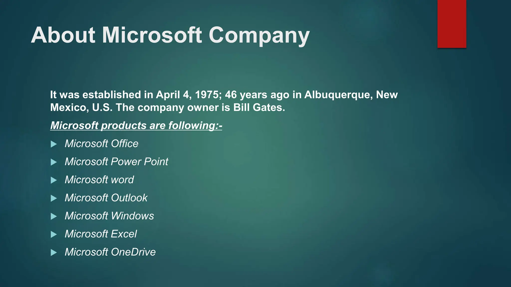 Microsoft full detail power point presentation | PPTX