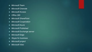 Microsoft full detail power point presentation | PPTX