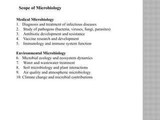 introduction to Microbiology general information. pptx | PPTX