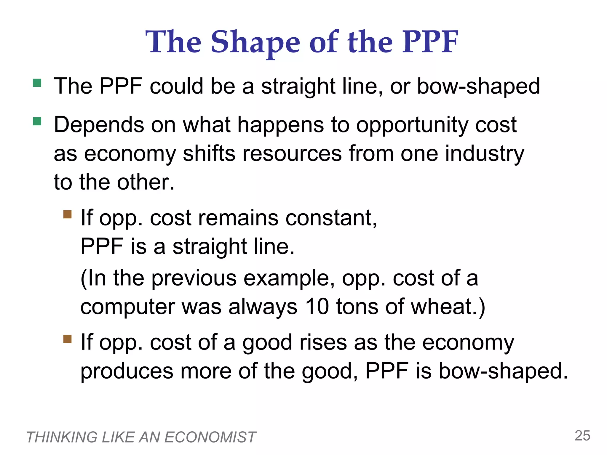 Principles of economics (Chapter 2) | PPT