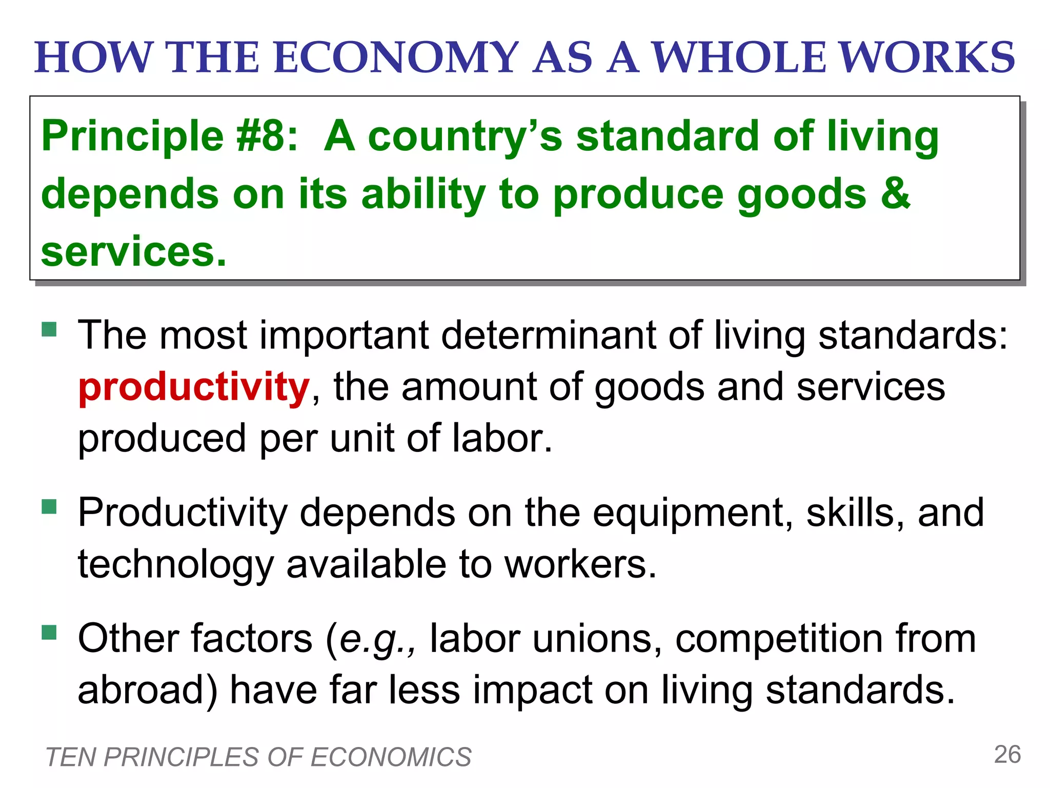 Principles of economics (Chapter 1) | PPT