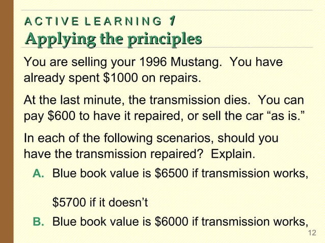Principles of economics (Chapter 1) | PPT | Economy | Business and Finance