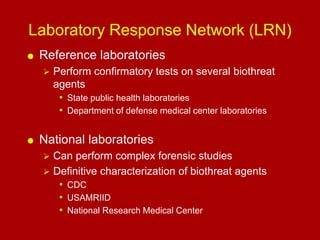 Microbiology - Agents of Bioterrorism | PPT