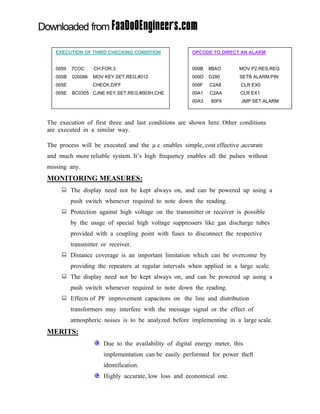 Micro controller-based-power-theft-identification | PDF