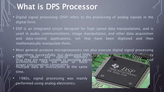 Micro controller and dsp processor | PPT
