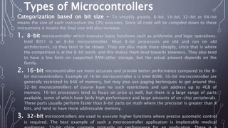 Micro controller and dsp processor | PPT